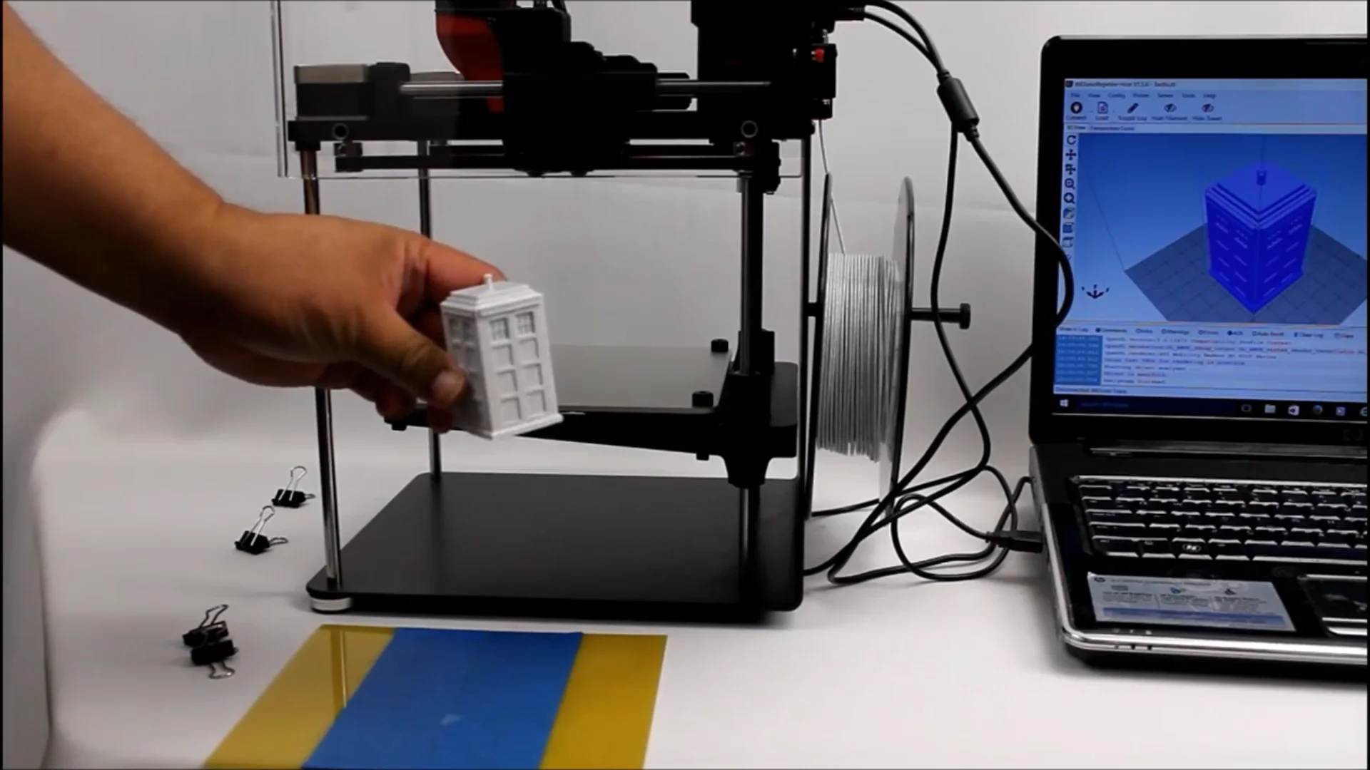 86Duino Enjoy - Removing Your Completed 3D Print on Vimeo