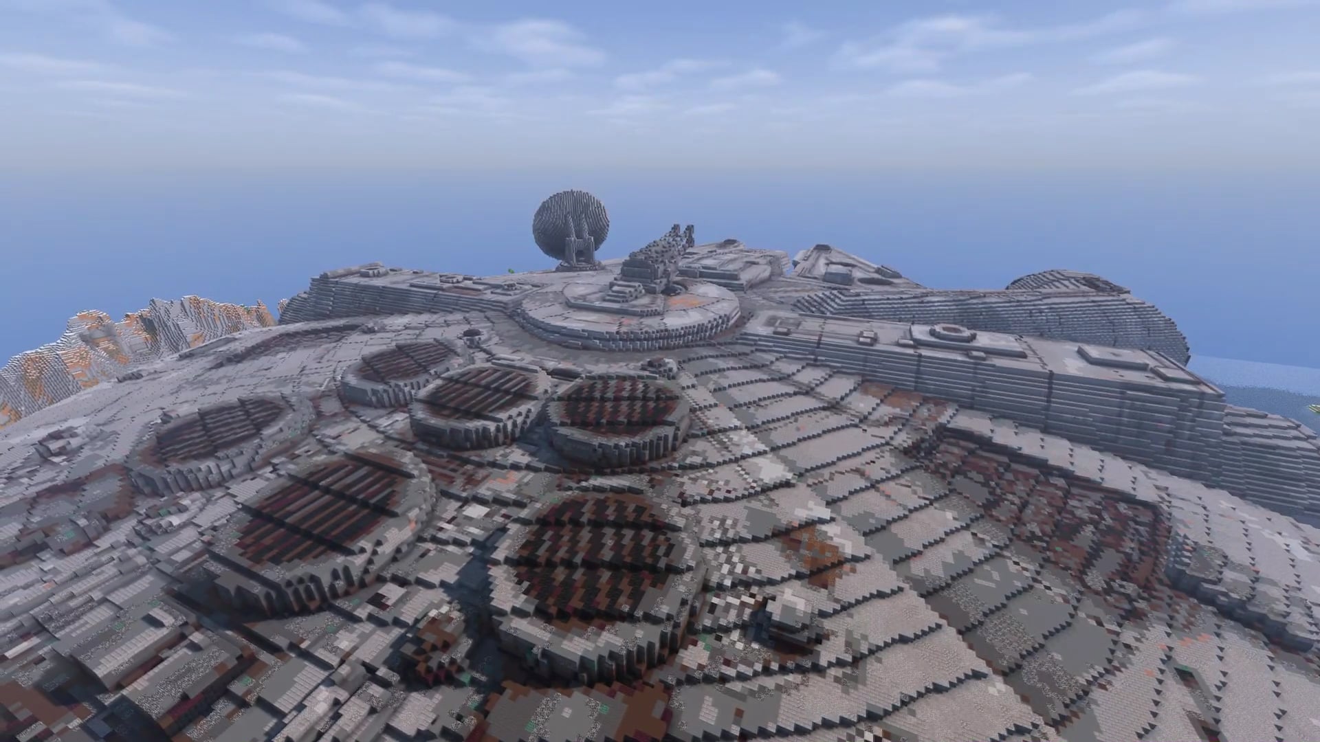 Minecraft Millennium Falcon - Star Wars on Vimeo