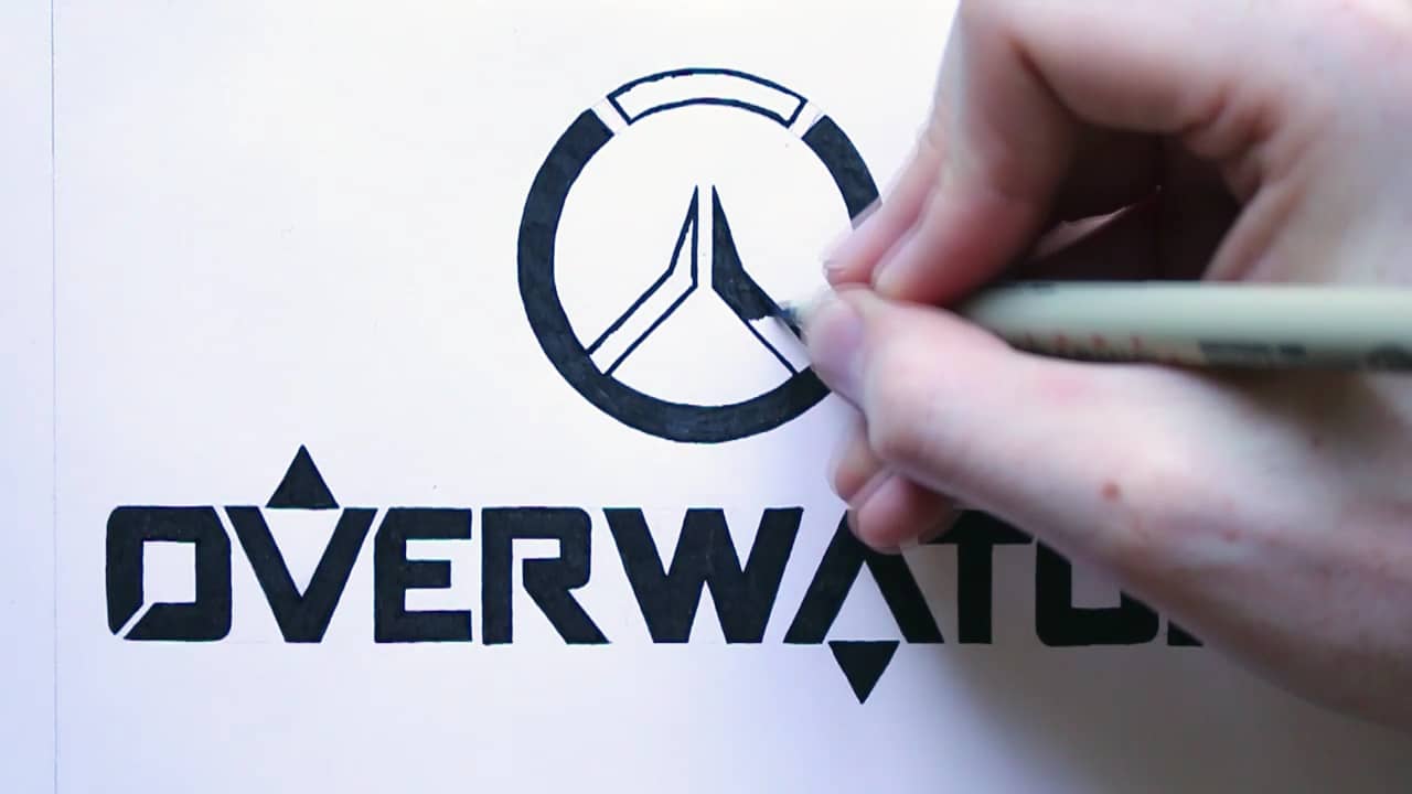 Overwatch - Lettering Timelapse on Vimeo