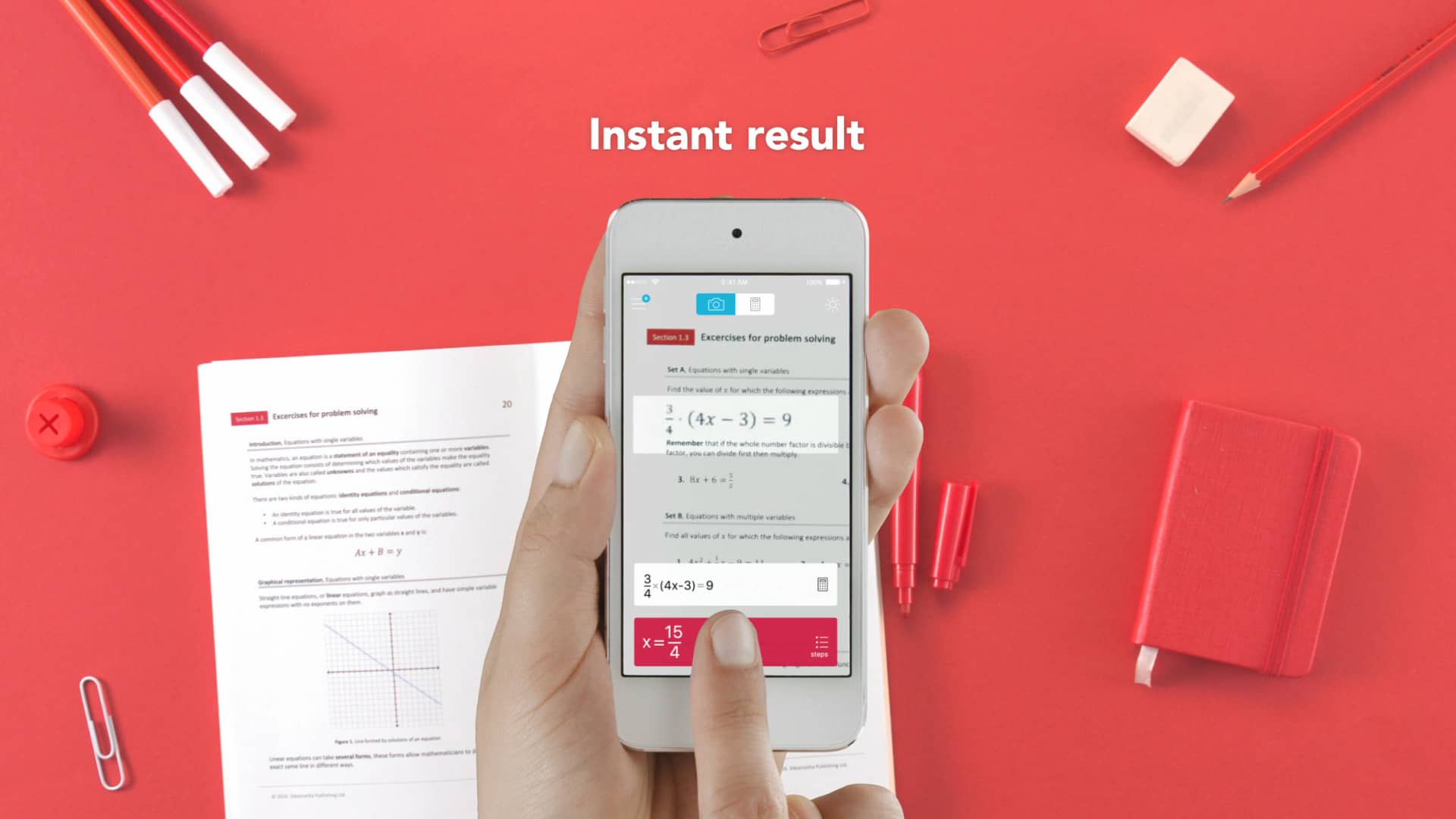 Photomath app (video) on Vimeo