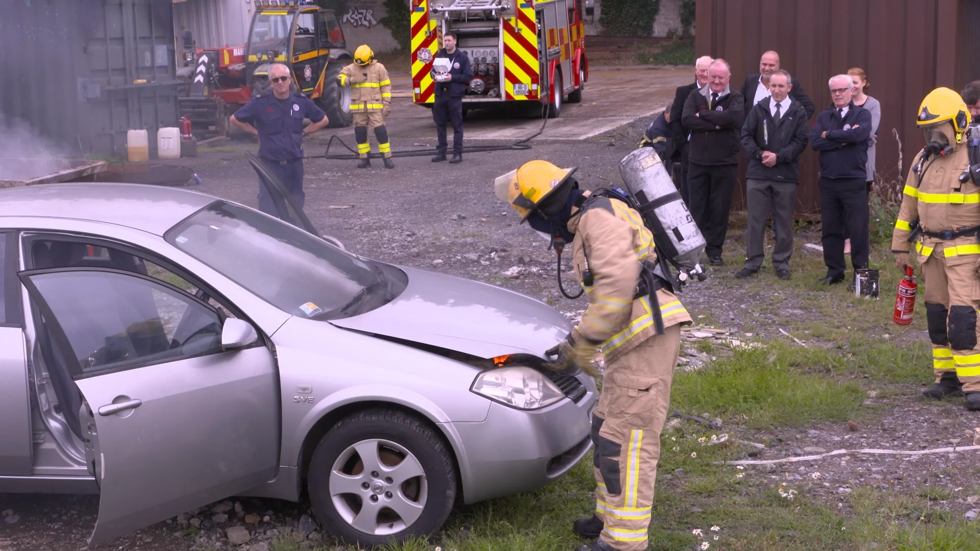 Car Engine Bay Fire_V01