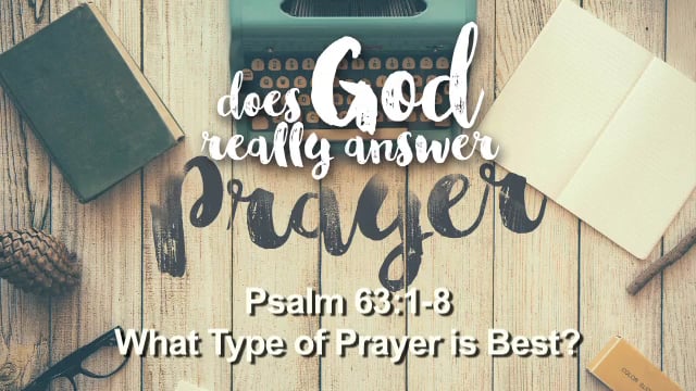Does God Really Answer Prayer Sermons on Vimeo