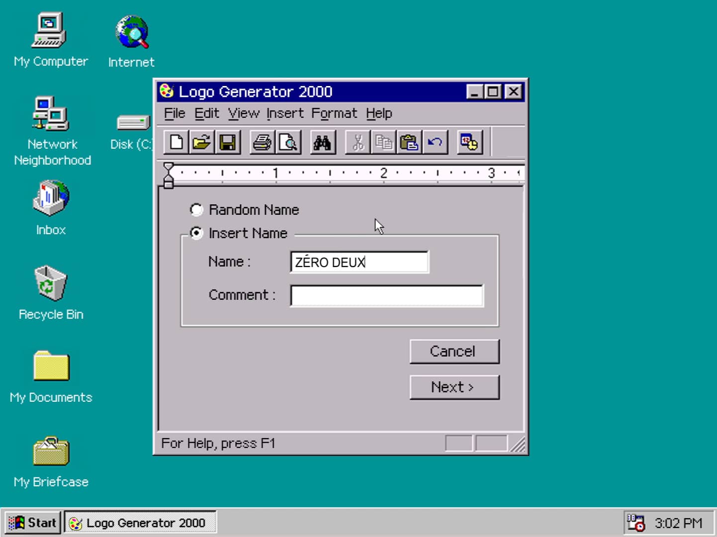 NOTE #01 - Logo Generator 2000 on Vimeo