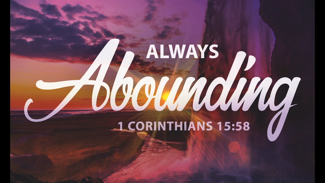 Always Abounding on Vimeo