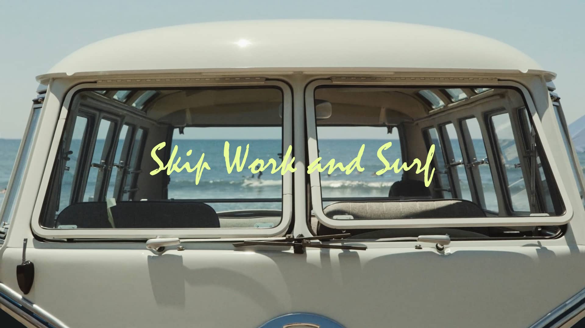 Skip Work and Surf on Vimeo