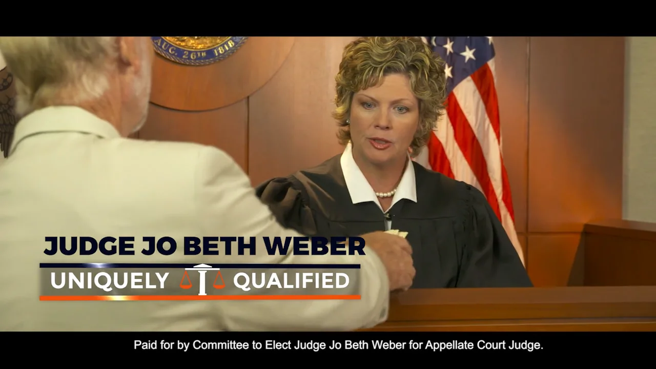 Judge Jo Beth Weber - JUDGE WEBER - UNIQUELY QUALIFIED_approval on Vimeo
