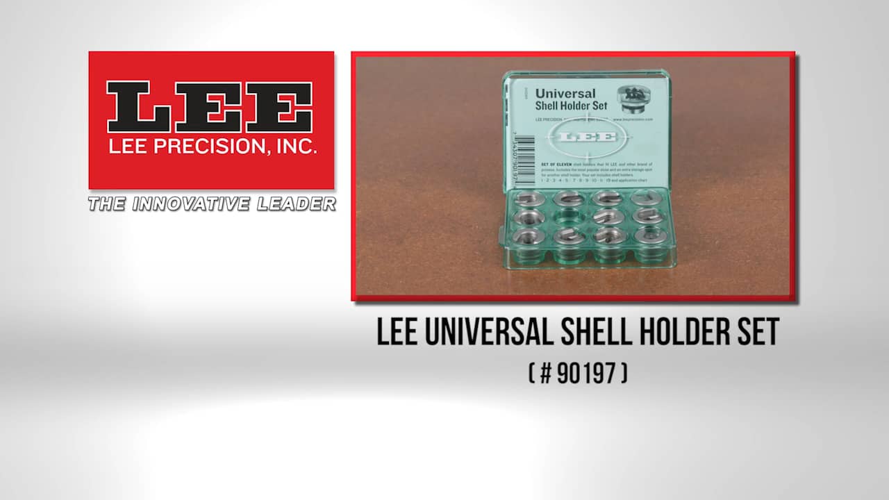 90197 Lee Universal Shell Holder Set on Vimeo