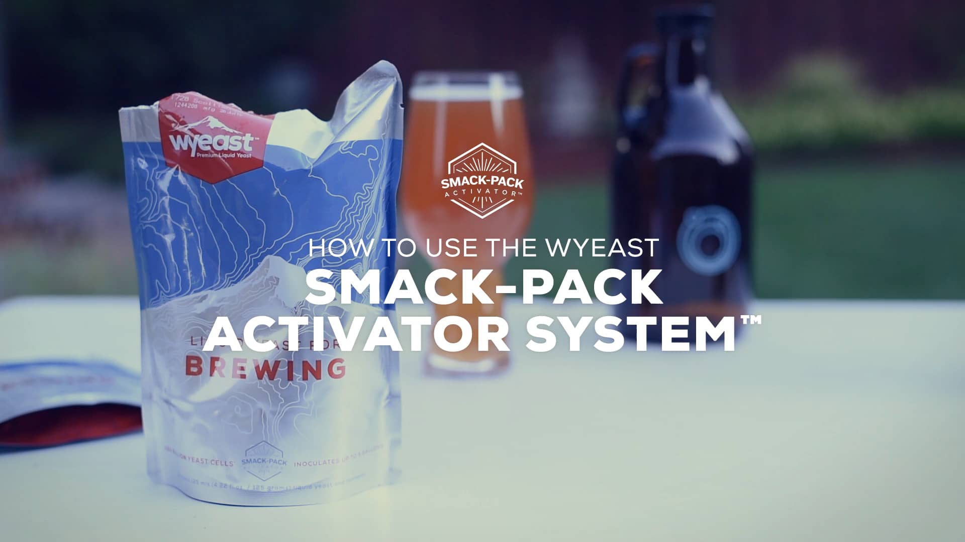 How to use the Wyeast Smack-Pack Activator System™ on Vimeo