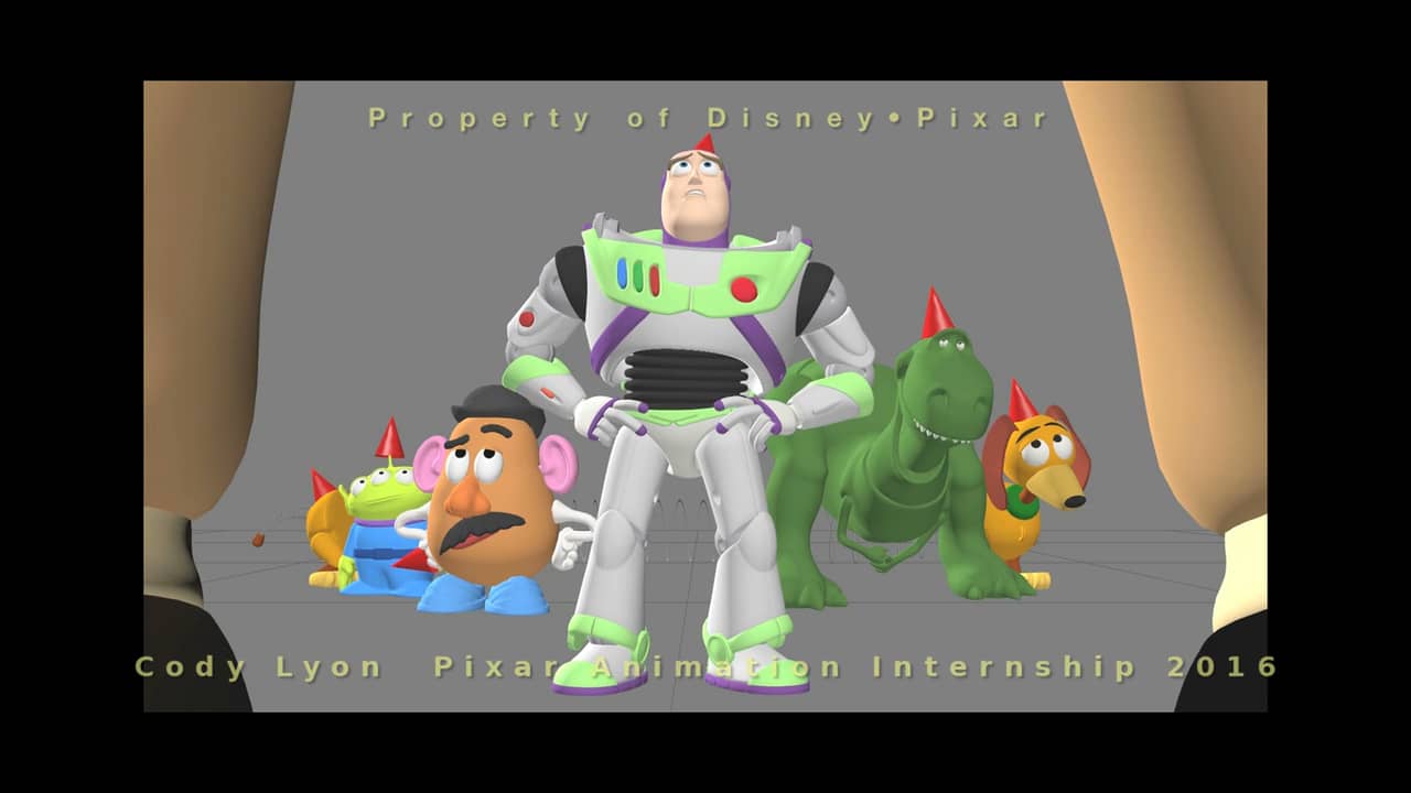 Cody Lyon Pixar Internship Reel 2016 on Vimeo