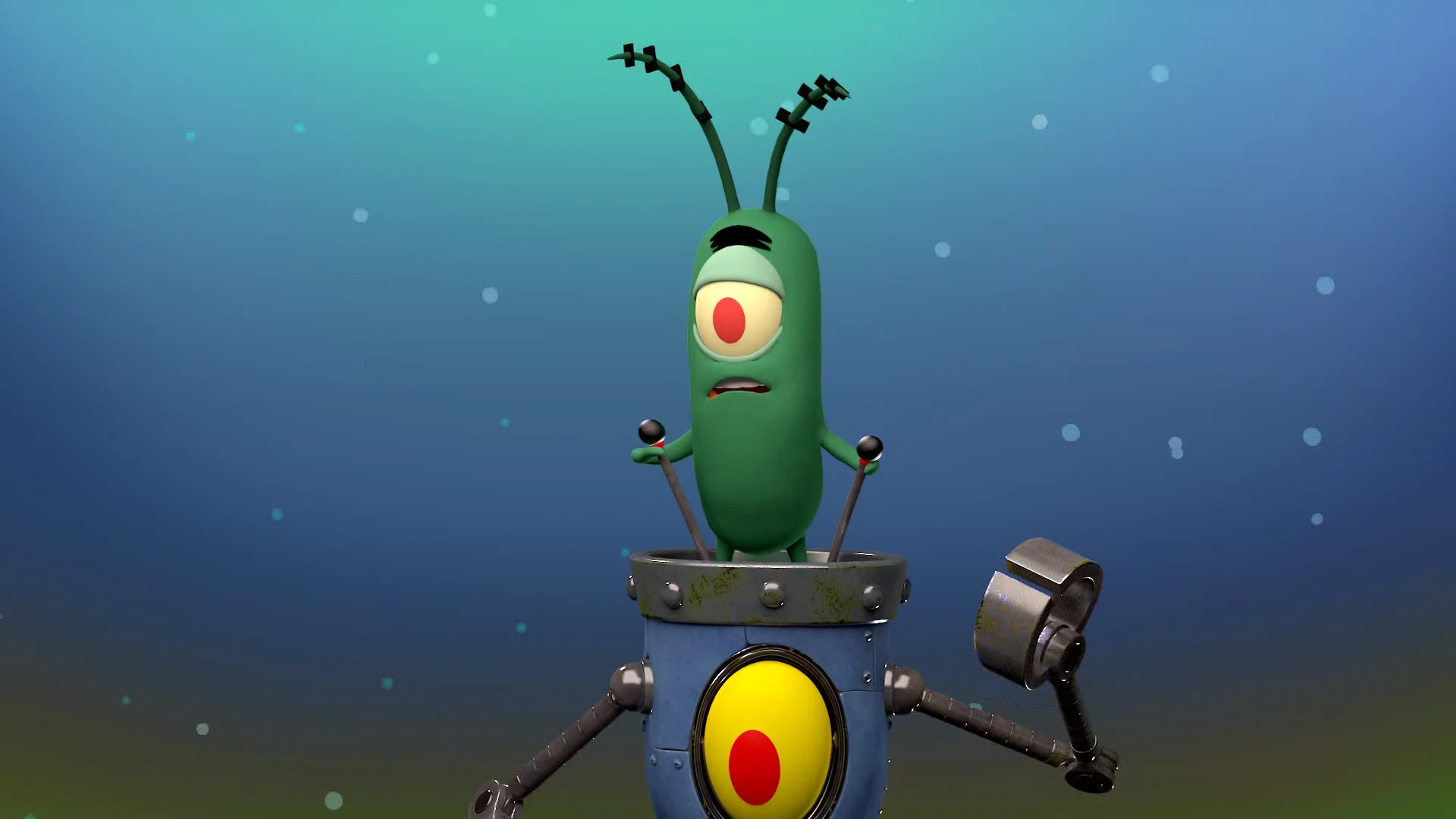 Spongebob Squarepants 4D - Plankton_SideScreen