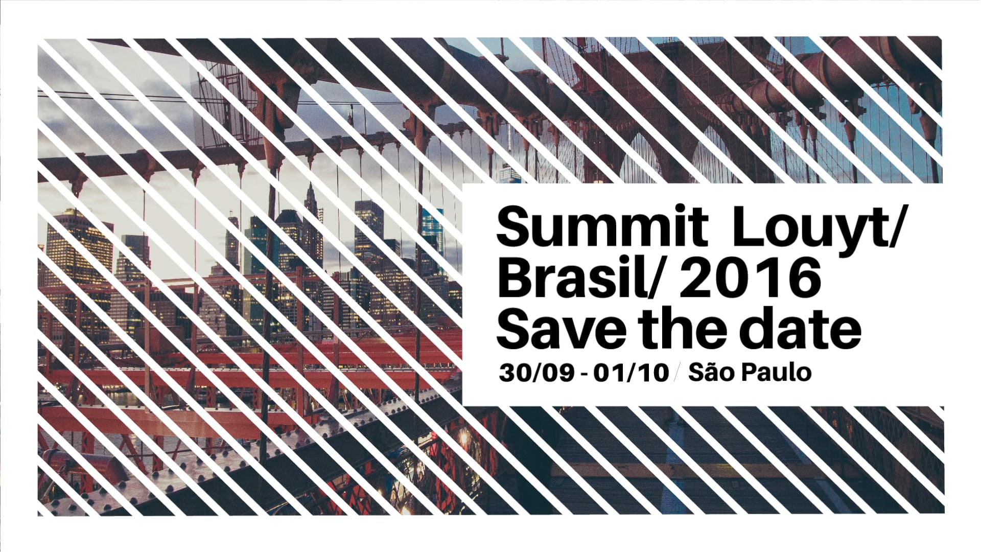 Save the date Summit Louyt on Vimeo