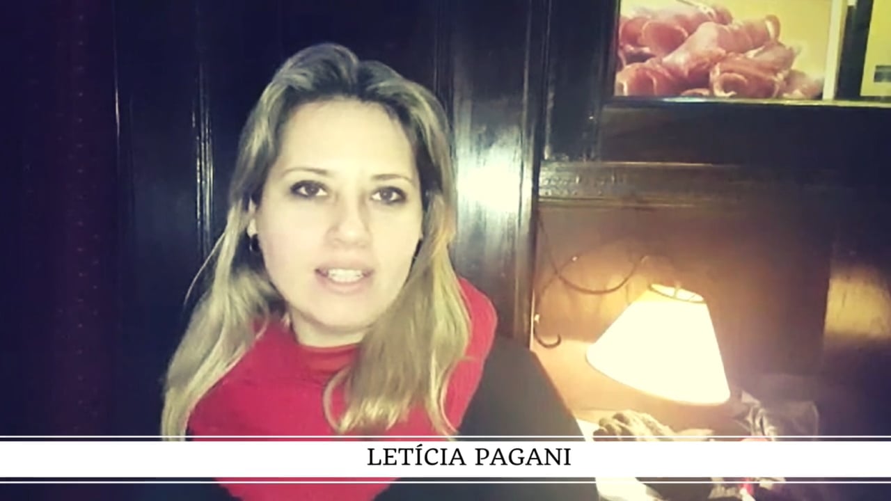 DEPOIMENTO LETÍCIA PAGANI on Vimeo