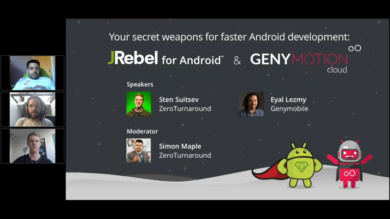 Your Secret Weapons For Faster Android Development: JRebel For Android and Genymotion on Vimeo