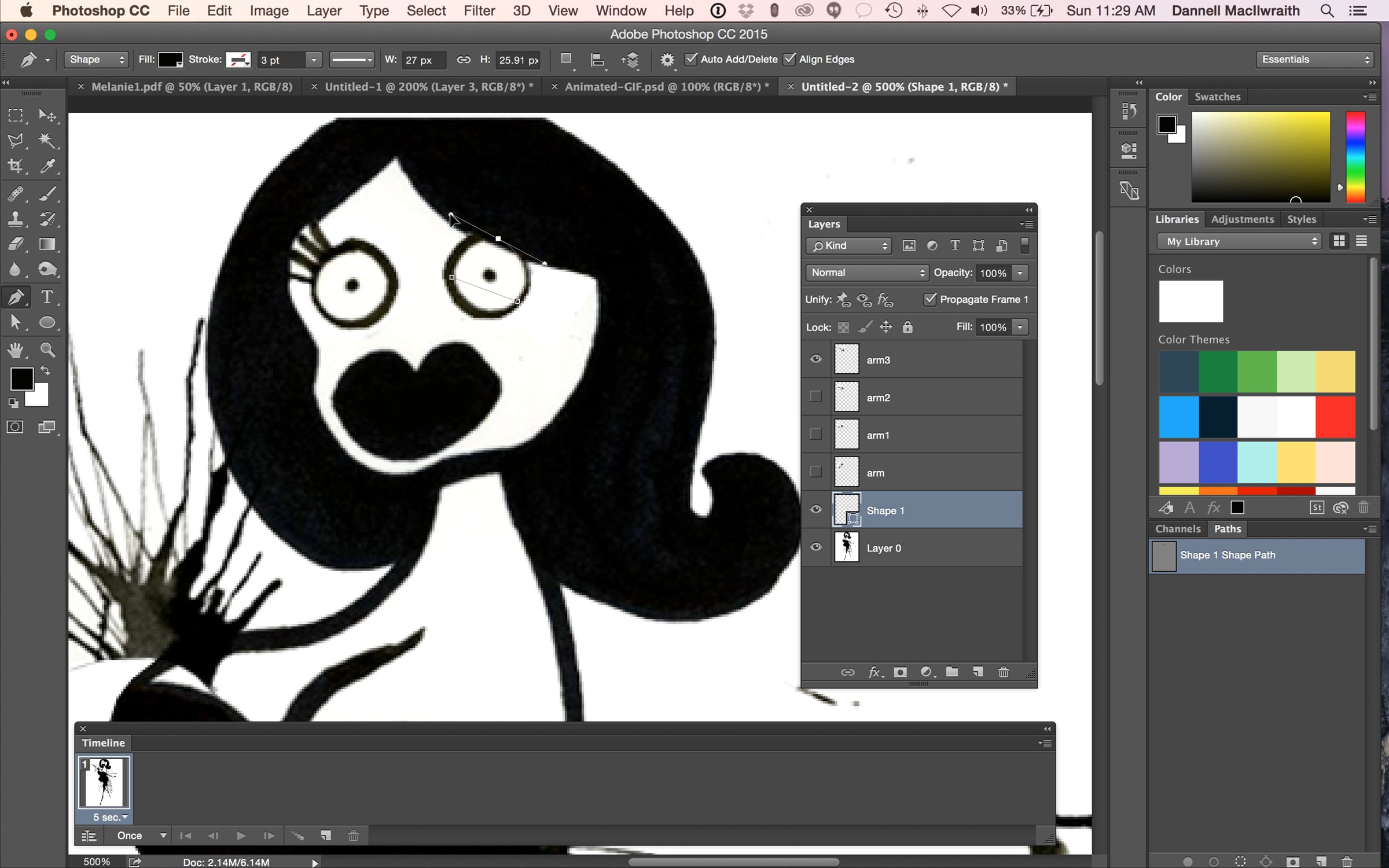 Ink Monster Animation