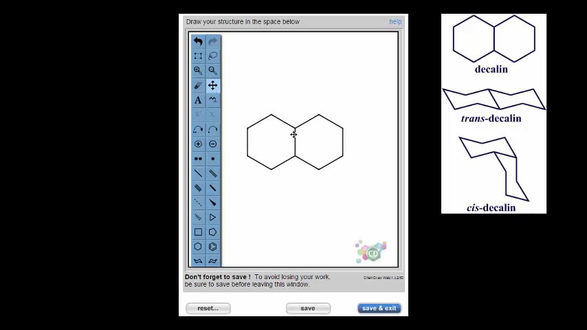 Connect ChemDraw: Drawing Fused Ring Structure on Vimeo
