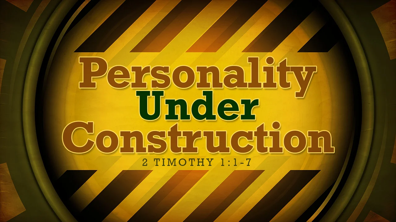 Personality Under Construction | 9/11/16 on Vimeo