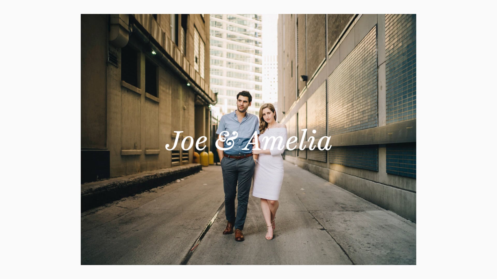 Joe & Amelia on Vimeo
