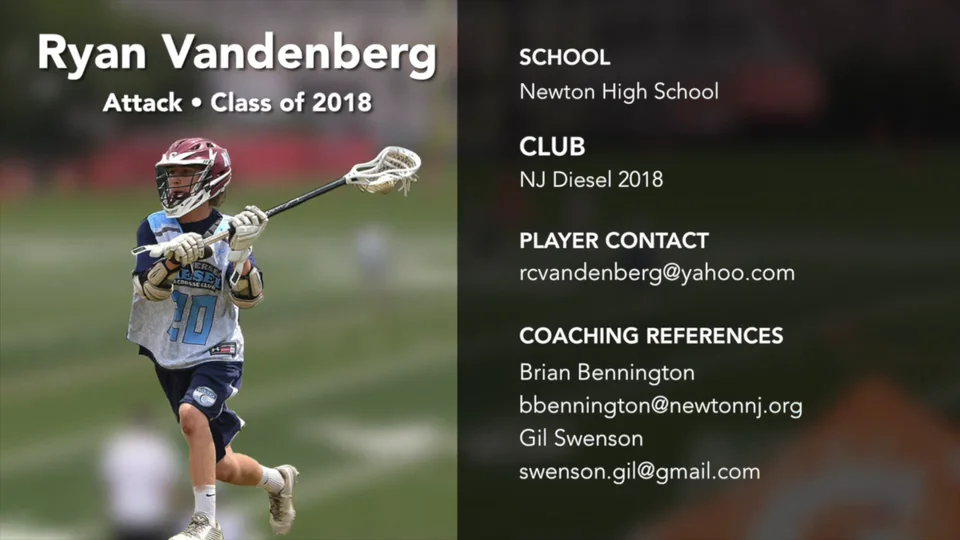 Ryan Vandenberg Highlight Reel on Vimeo