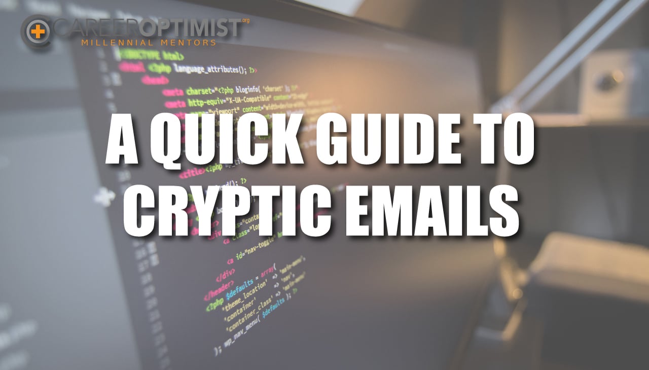 A Quick Guide to Cryptic Emails on Vimeo