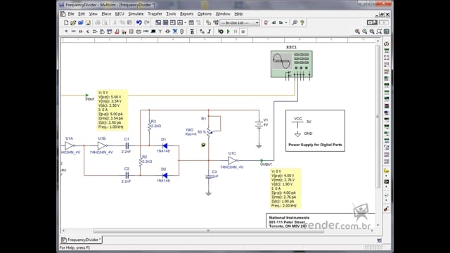 Curso Multisim 13 Fundamentos | Render Cursos Online