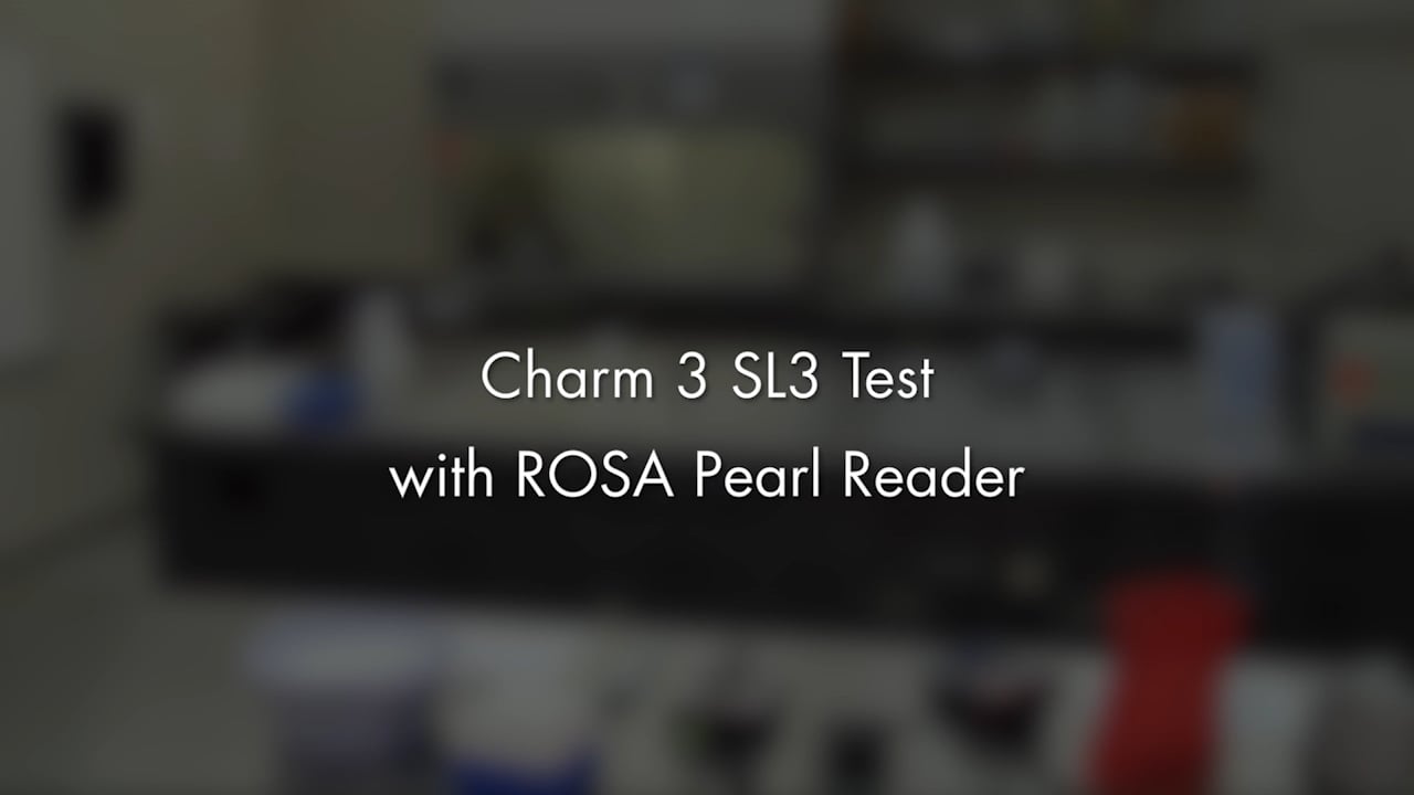 Charm 3 SL3 Test with ROSA Pearl Reader on Vimeo