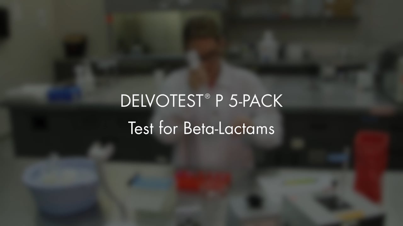 Delvotest P 5-Pack Test for Beta-lactams on Vimeo