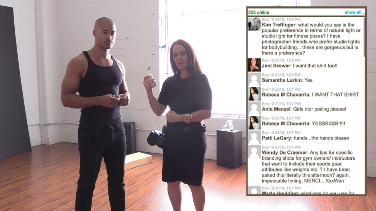 Fitness Posing Q&A - Fitness Posing w/ Sue (Courses) - The Portrait System