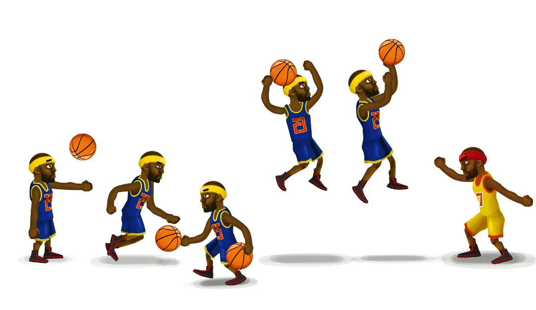 Basketball Player All Sprites