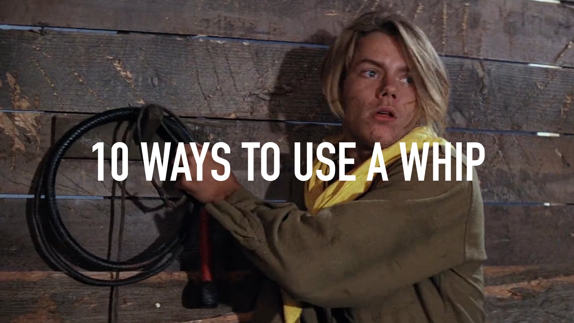 10 WAYS TO USE A WHIP / INDIANA JONES on Vimeo