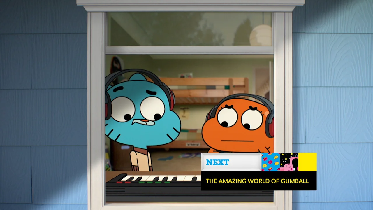 The Amazing World of Gumball - Navigational Menu - Fart Theme