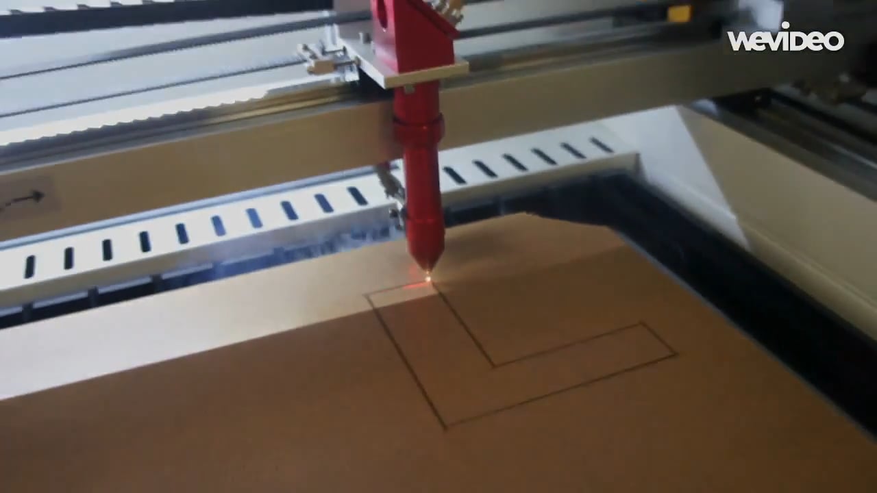 Piranha PJB1060 Laser - Cutting 3MM MDF on Vimeo