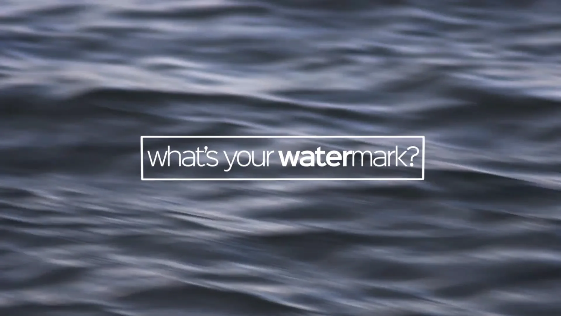 SAMPLE WORK FOR VERMONT LAW SCHOOL - What's Your Watermark? on Vimeo