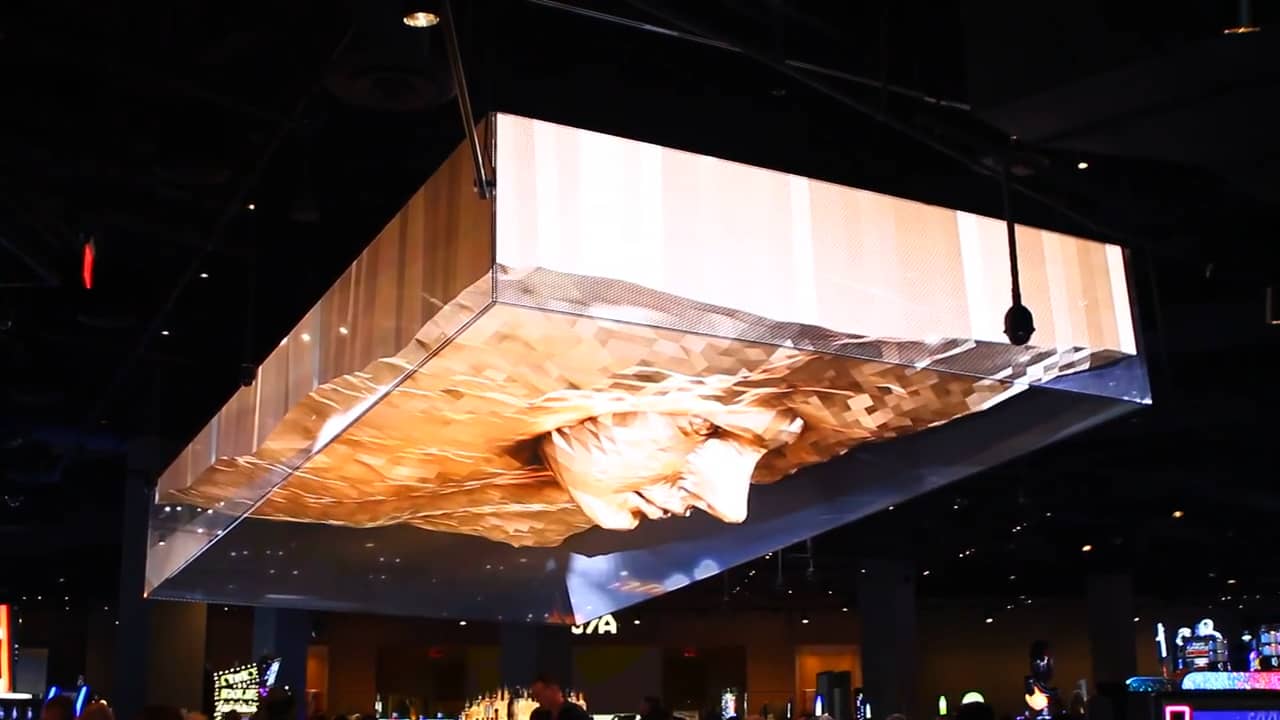 Interactive Celling & Facade Installation on Vimeo