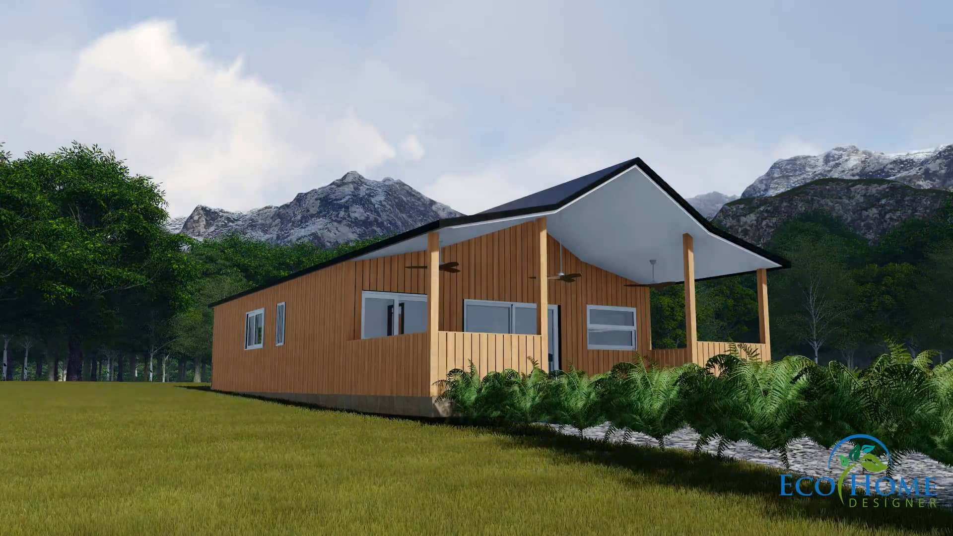 SCH18 2 x 40ft Container Home with Enclosed Breezeway video on Vimeo