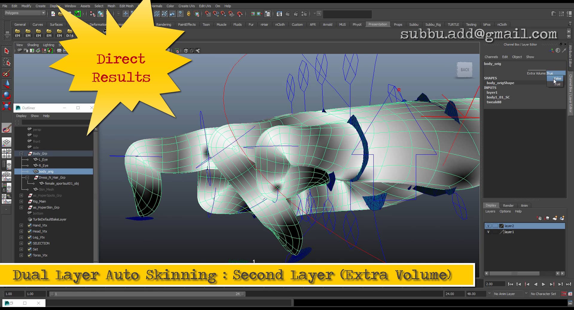 as_HyperSkin : Auto Dual Layer Skinning- Biped Rigs on Vimeo