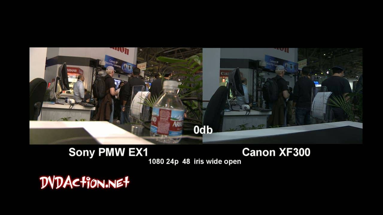 Sony PMW EX1 vs Canon XF300 low light test on Vimeo