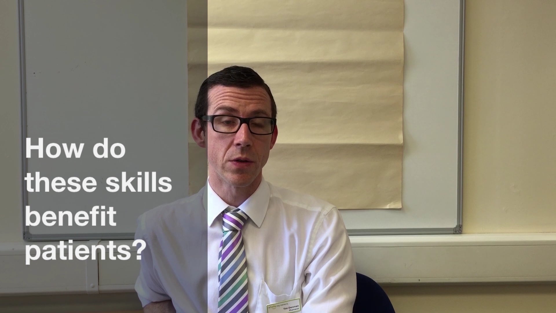 Urgent care - a focus for pharmacy - Tim Denman enhanced on Vimeo