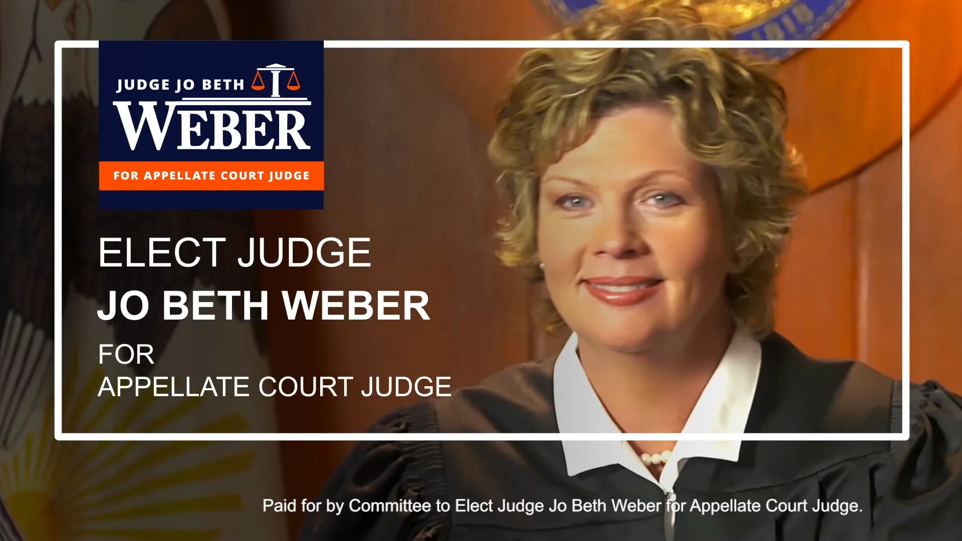 Judge Jo Beth Weber - JUDGE WEBER - PASSED THE TEST_approval on Vimeo