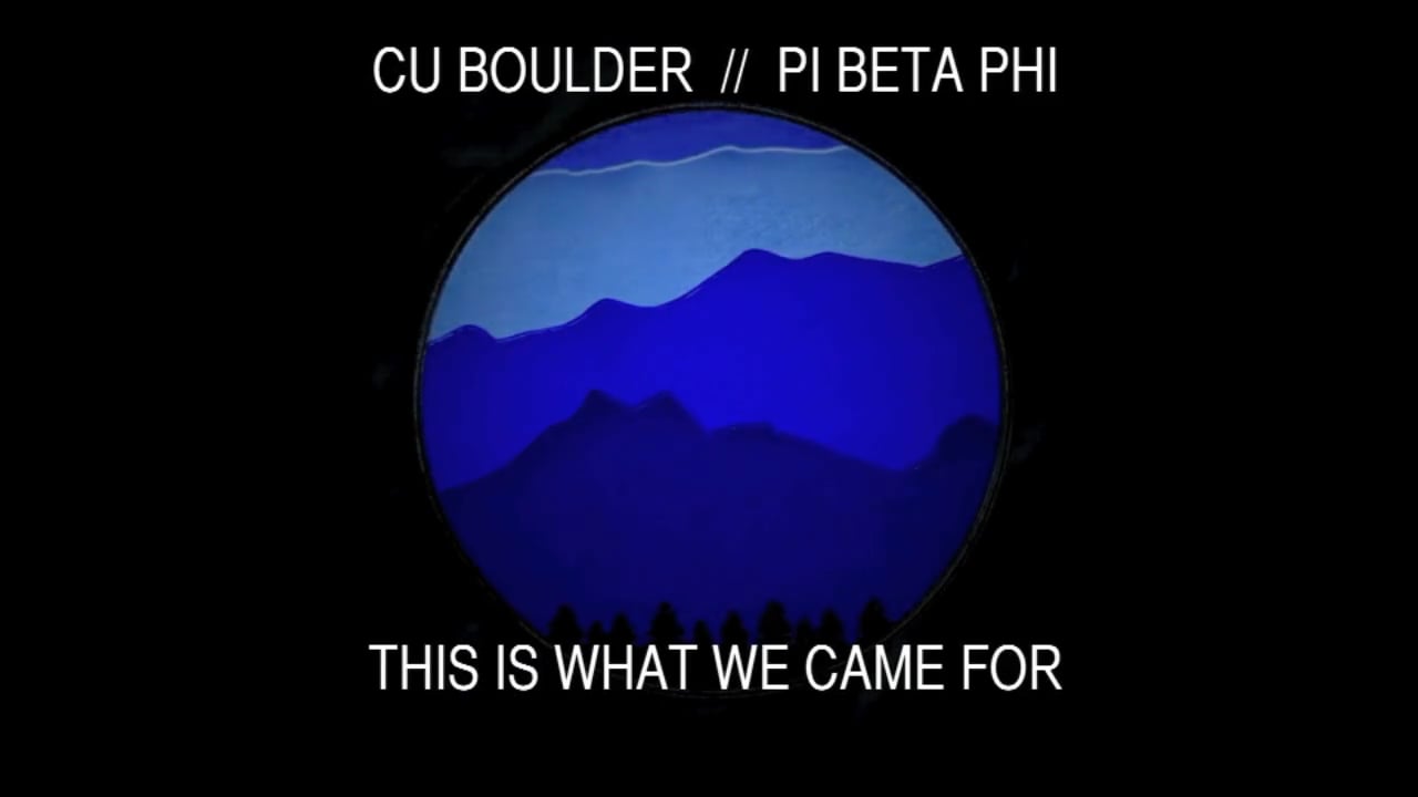 CU Boulder Pi Phi 2016 on Vimeo