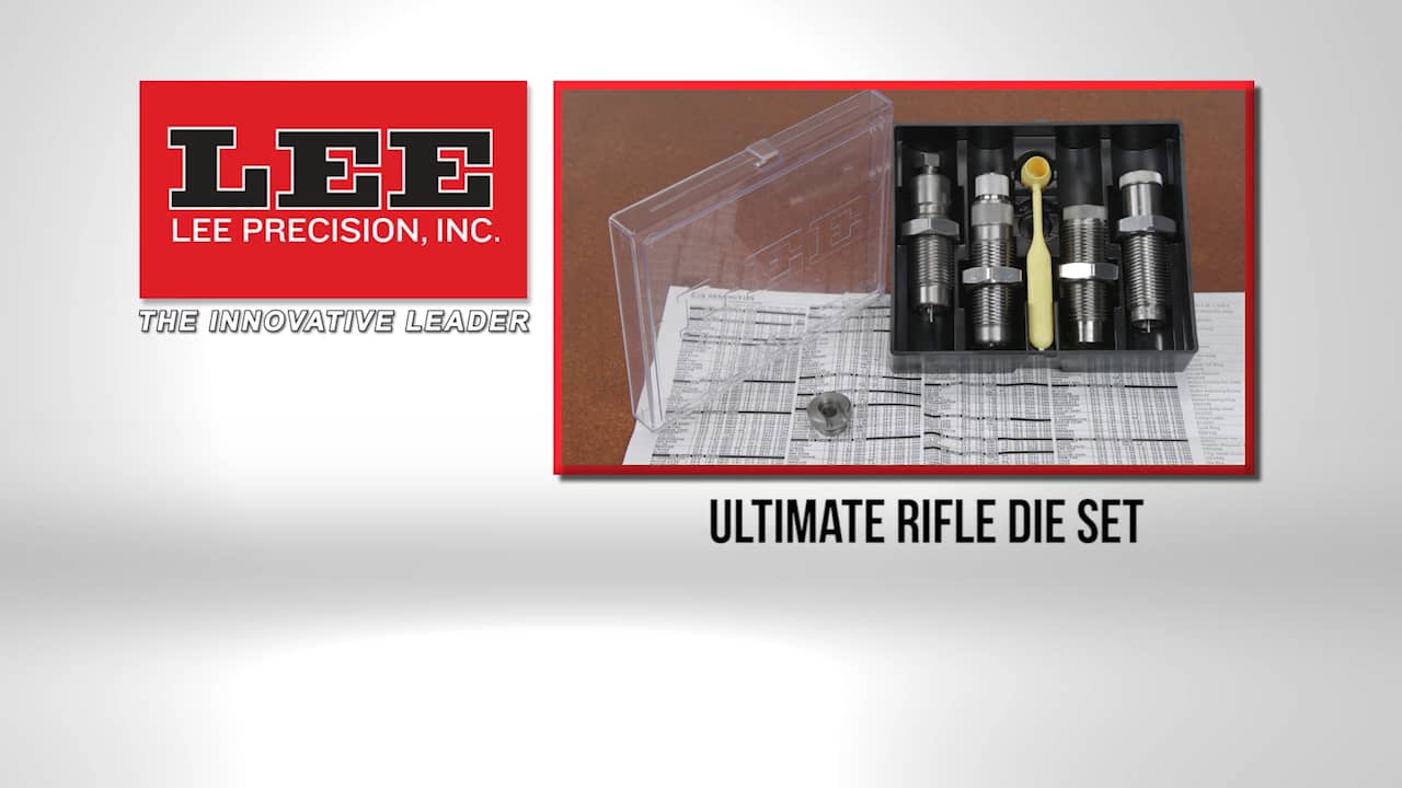 Lee Ultimate Rifle Die Set on Vimeo