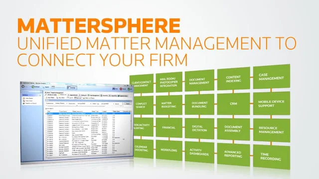 3E MatterSphere Matter Management Overview
