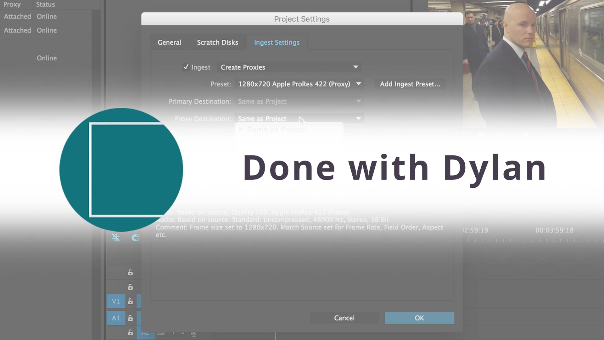 Adobe Premiere Pro: Set Up a Proxy Workflow, Part 1 on Vimeo
