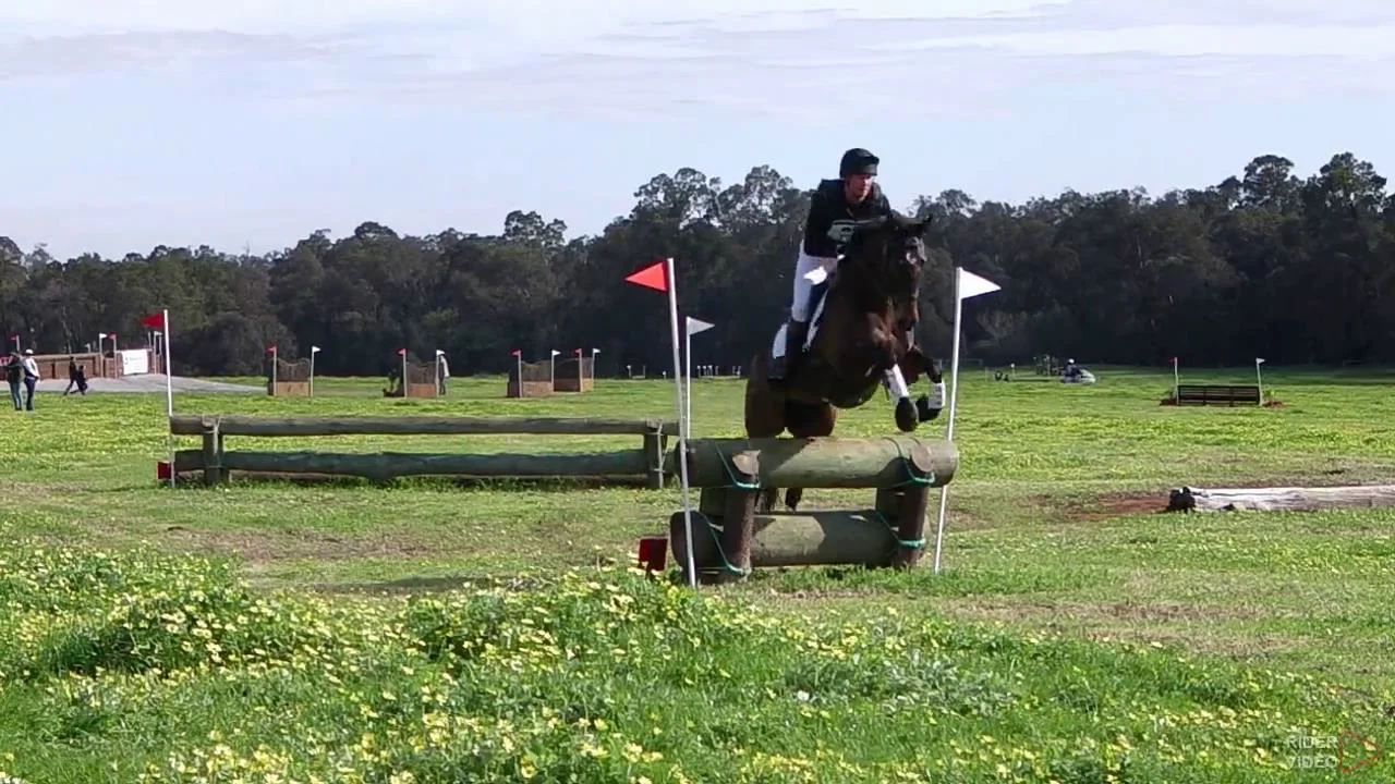 Oliver Gray riding Code Black 30 EvA95 Alcoa International Horse Trials ...