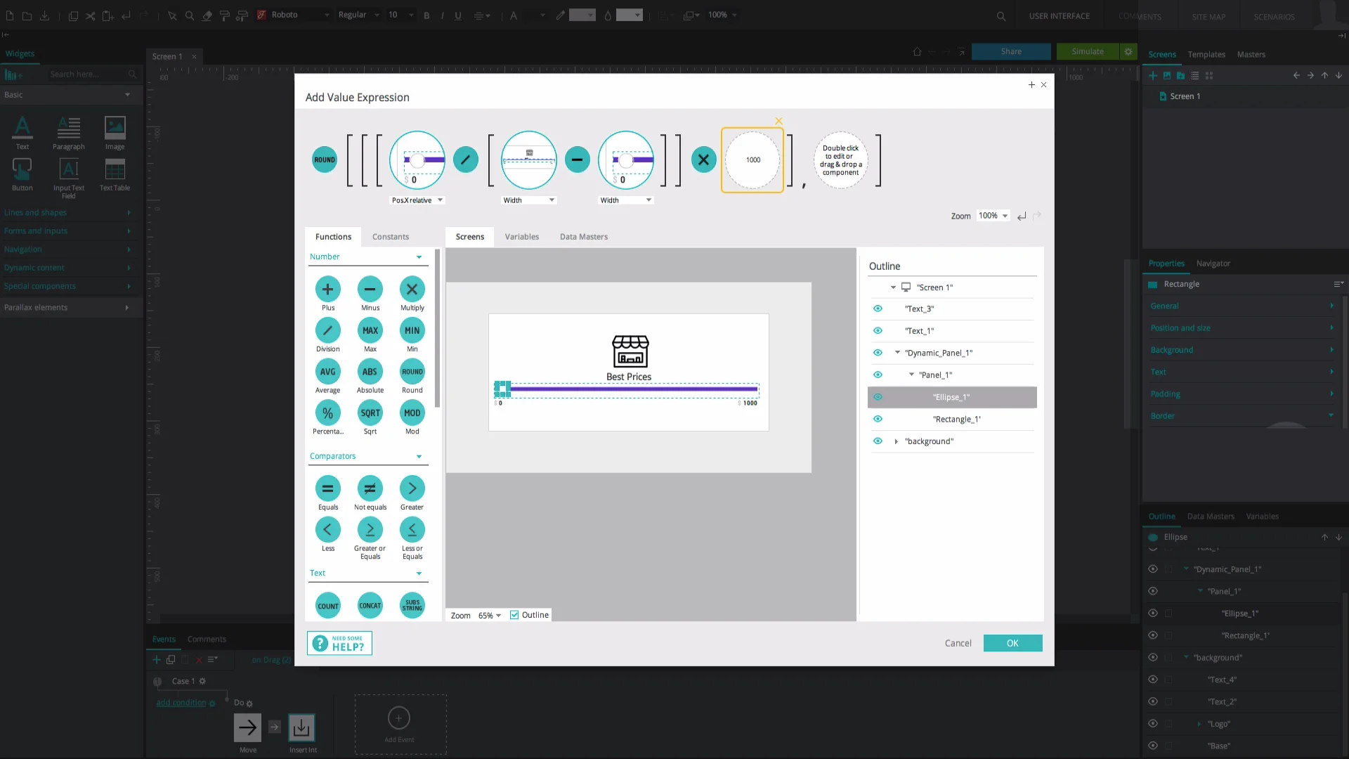 How to design a price slider in your web wireframes on Vimeo