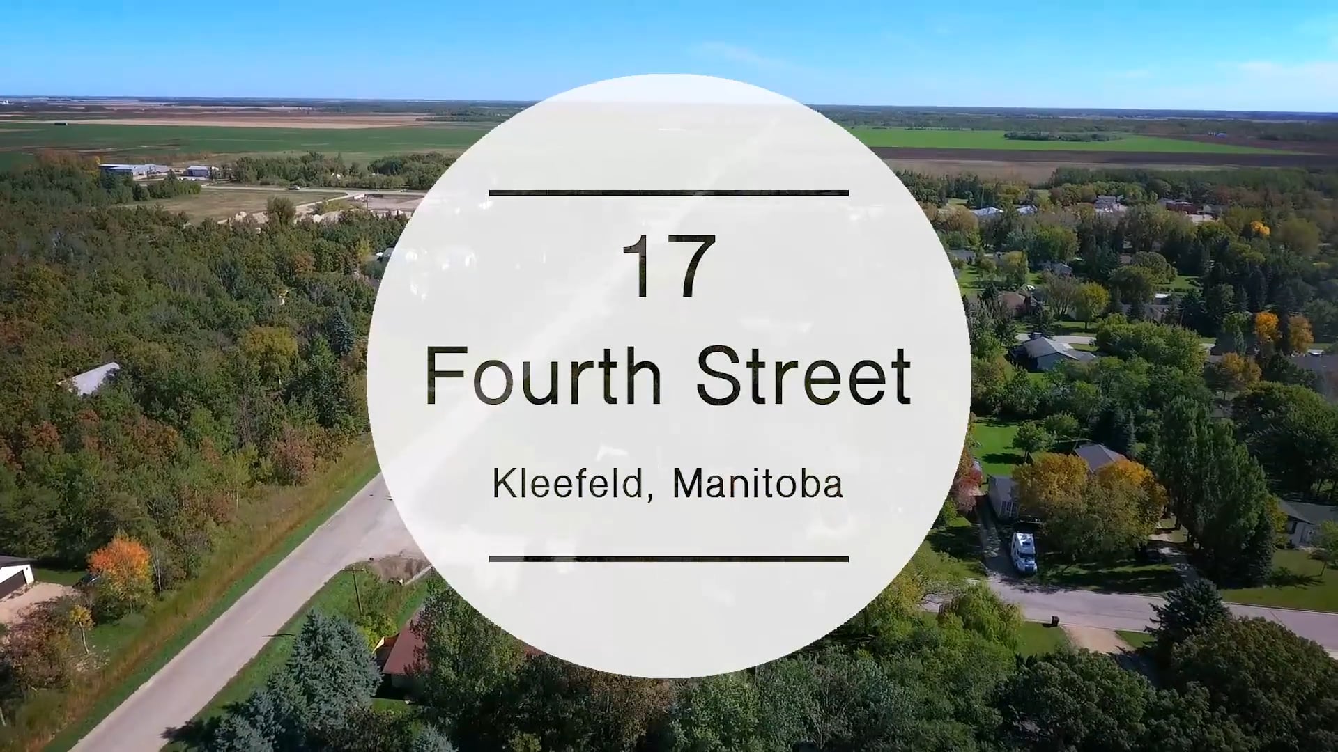 17 Fourth Street: Kleefeld, Manitoba on Vimeo