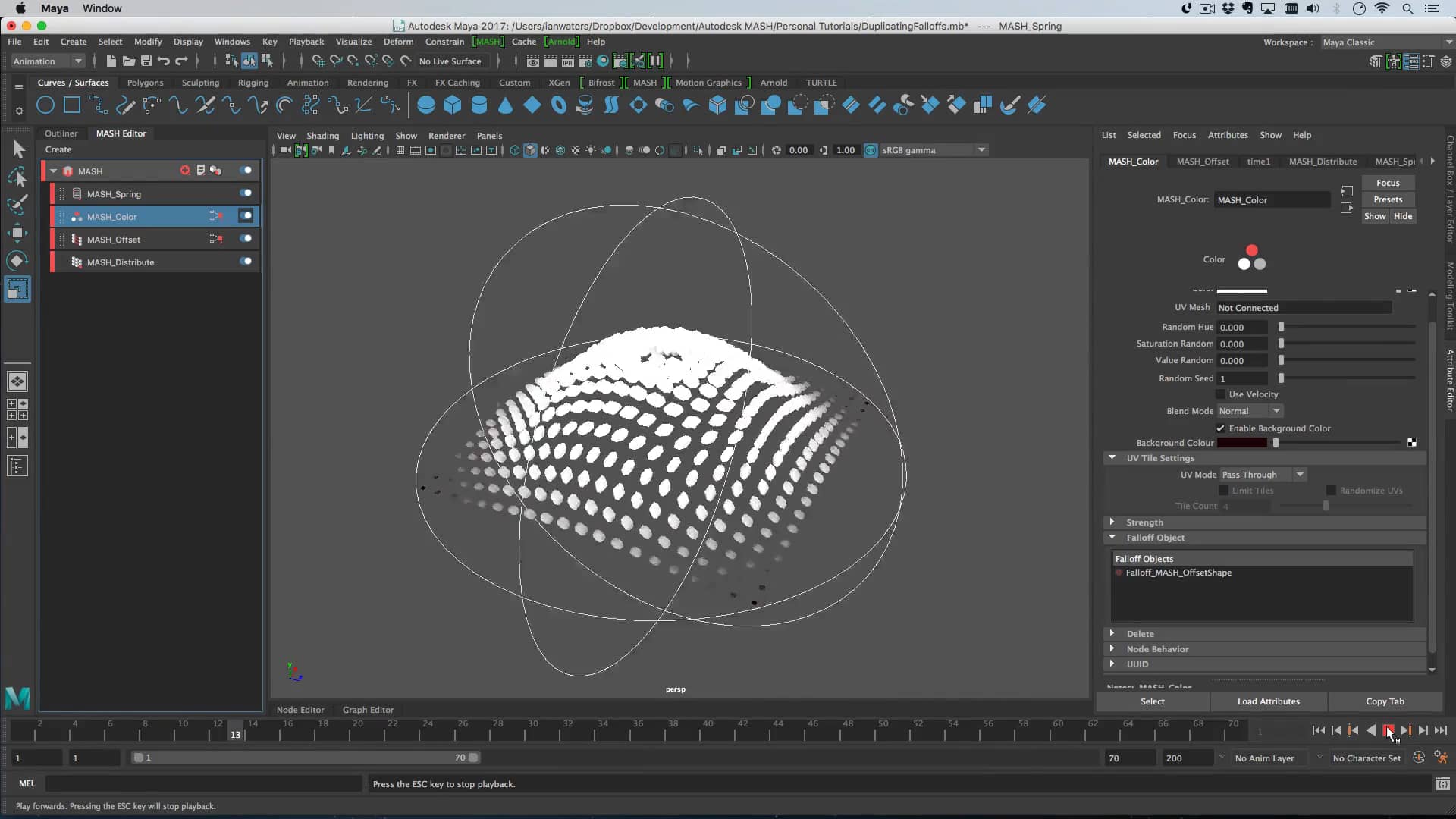 MASH - Working with Falloffs on Vimeo