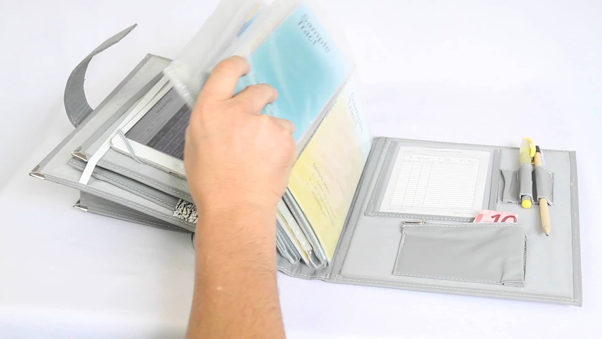 Leather Watchtower Service Folio for Jehovah's Witnesses (shown with ...