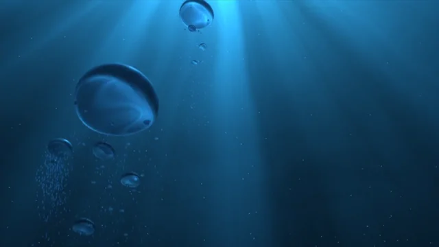 Animated Underwater Bubbles
