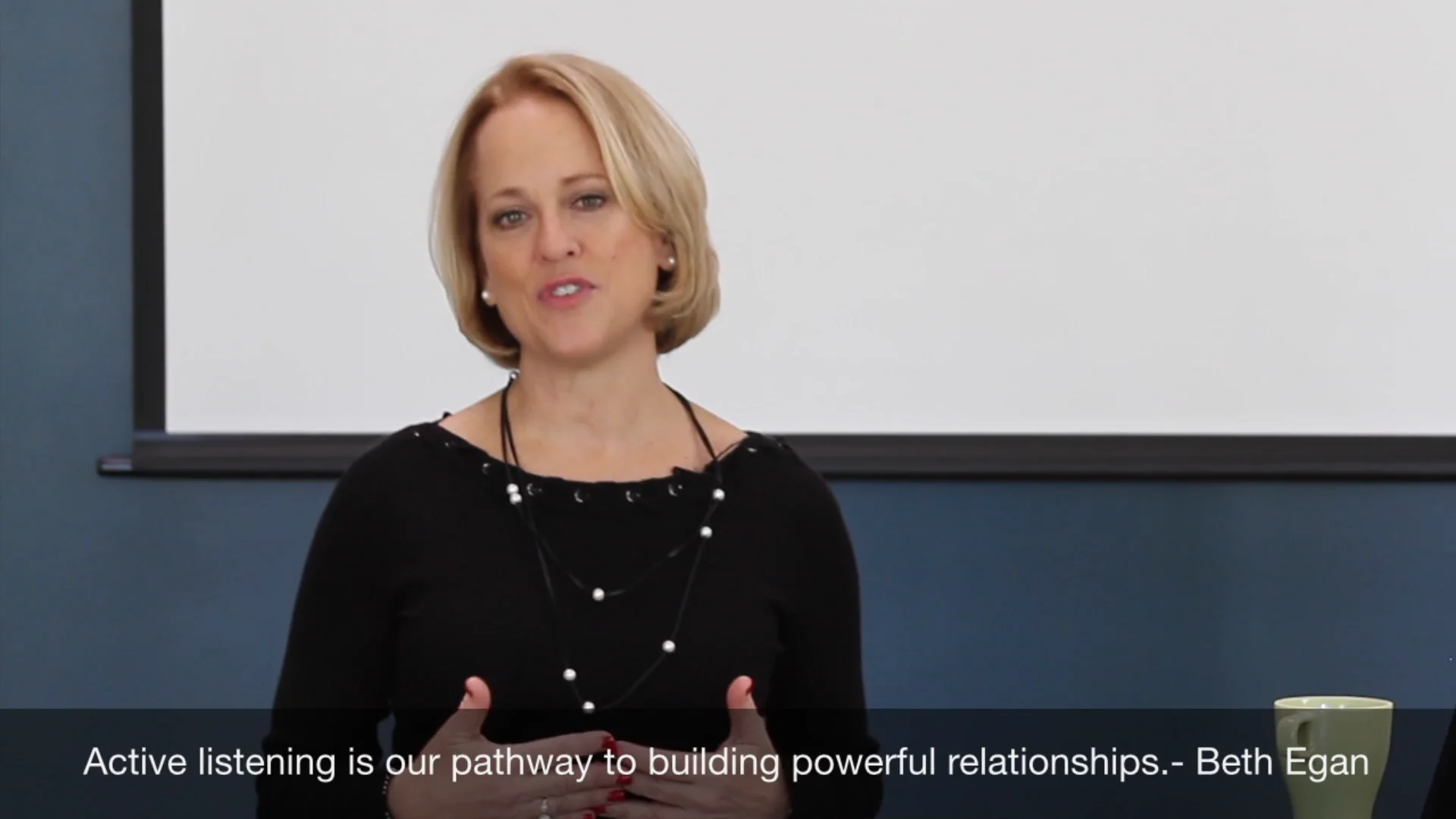 Active Listening with Beth Egan on Vimeo