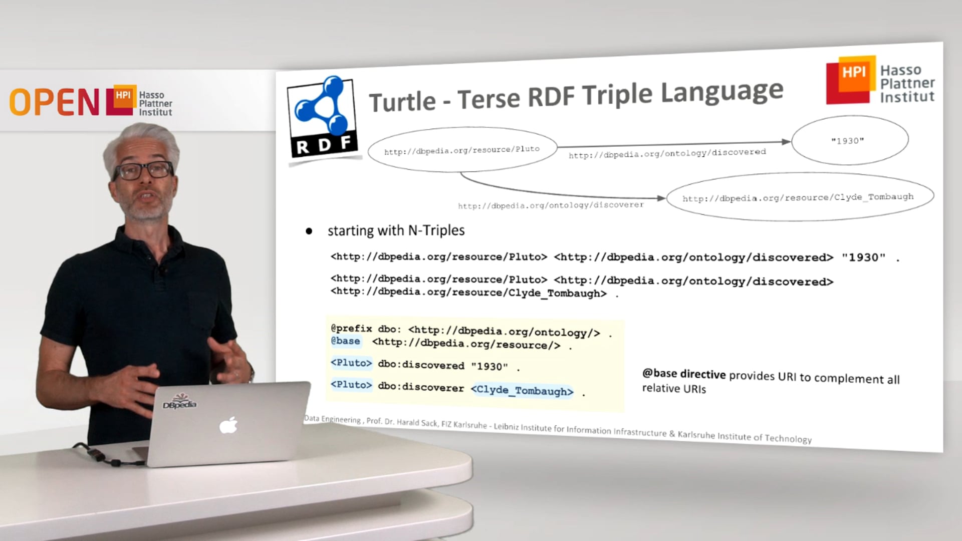 2.2 RDF and Turtle Serialization | Linked Data Engineering | openHPI